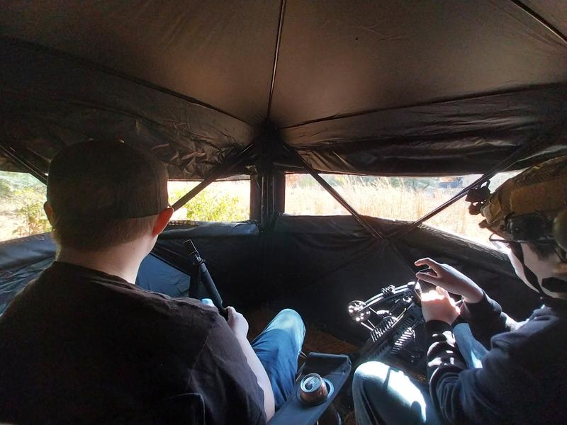 treeline 3-Person Wide Bottom Deer Blind, Camo at Tractor Supply Co.