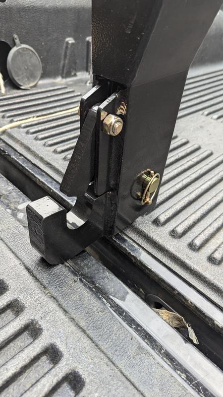 Country Pro Category 1 Tractor Quick Hitch with 2 Spring-Loaded Handles ...