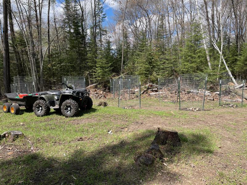 7 ft. Studded T-Post, 1.25 lb. per ft. with Anchor Plate at Tractor ...