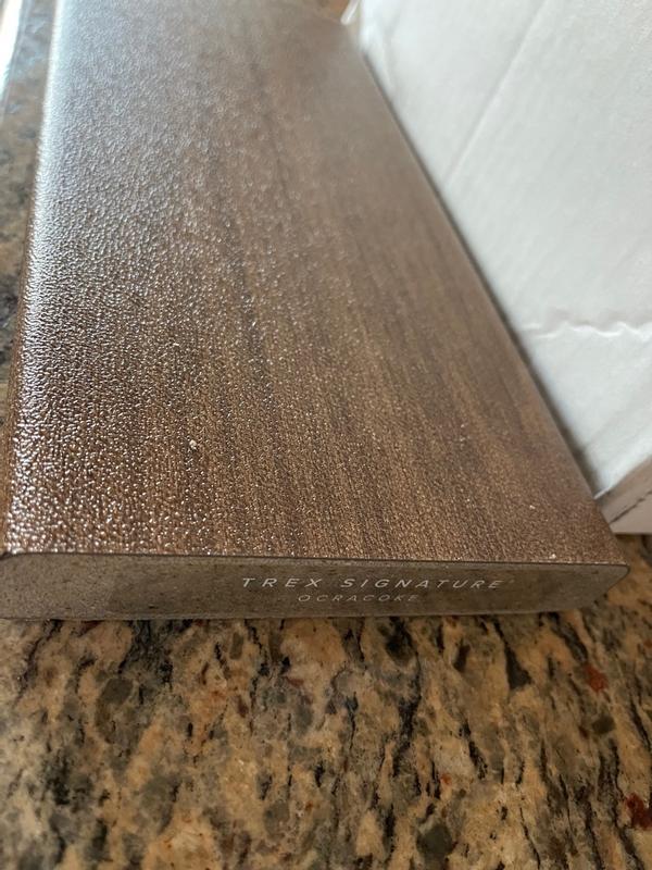 Trex Signature 12-in Ocracoke Composite Deck Board (Sample) in the Deck ...