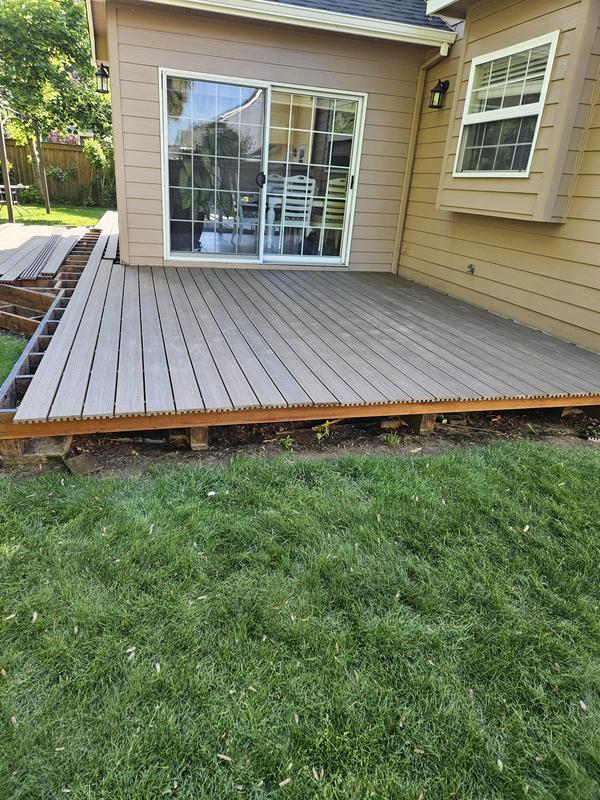 Trex Select 12-in Malted Barley Composite Deck Board (Sample) in the ...