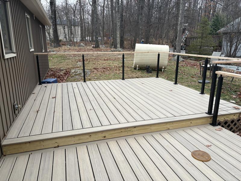 Trex Enhance Naturals 12-in Honey Grove Composite Deck Board (Sample ...