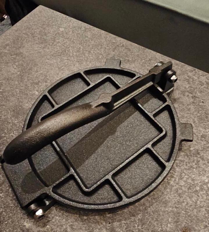 INFUSE Latin Cast Iron 7.25" Tortilla Press - Macy's