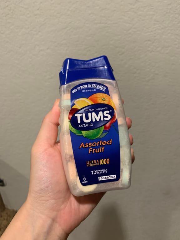 Tums ® Ultra Strength 1000 Assorted Fruit Antacid Chewable Tablets 72 ...