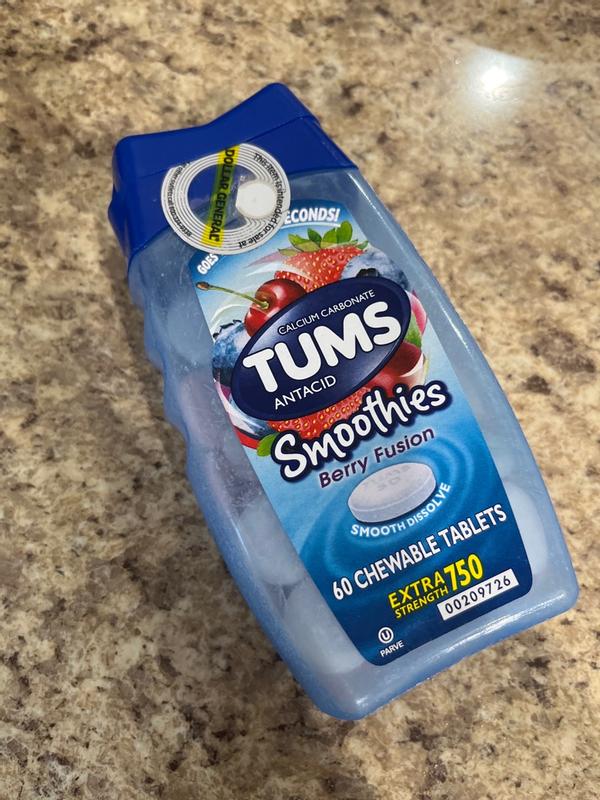 Tums Freshers Logo TUMS Assorted Berries Ultra Strength 1000 Chewable