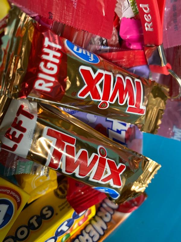 Twix Large Share Bag of Milk Chocolate Candy Bars, Crunchy Cookie with ...