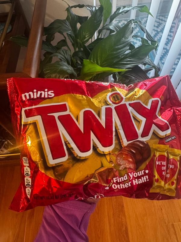 Twix Large Share Bag of Milk Chocolate Candy Bars, Crunchy Cookie with ...