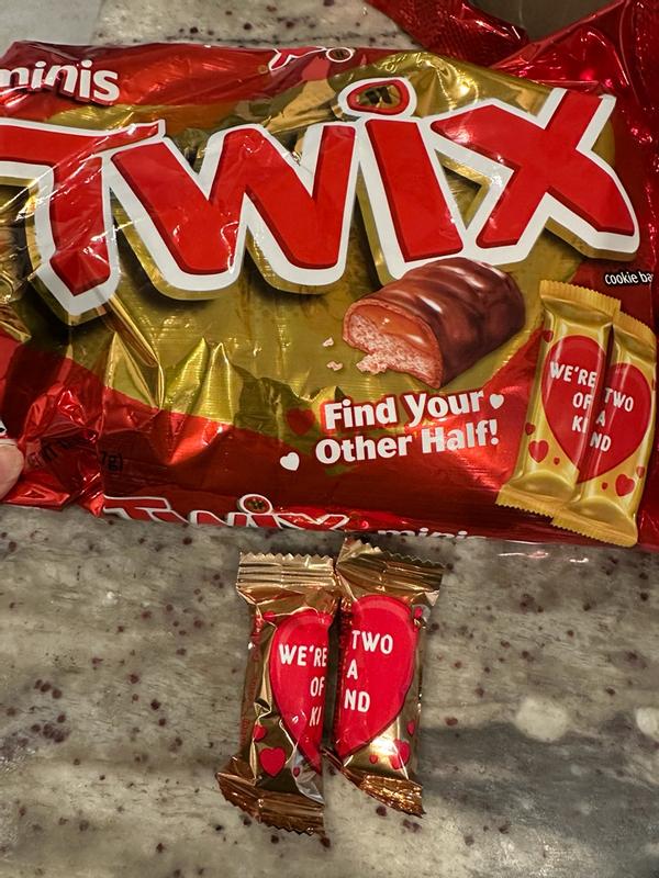 Twix Large Share Bag of Milk Chocolate Candy Bars, Crunchy Cookie with ...