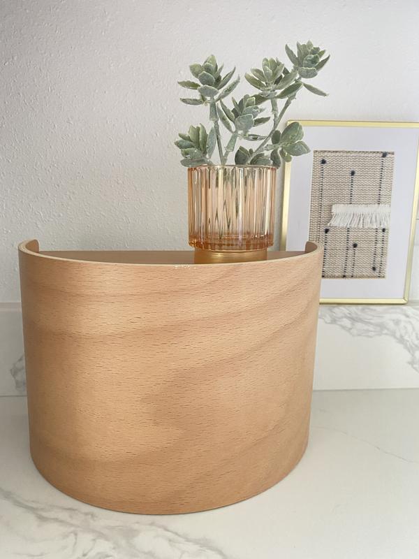 Umbra Moona Storage Box, White/Natural 1014748-668 at Lowes.com