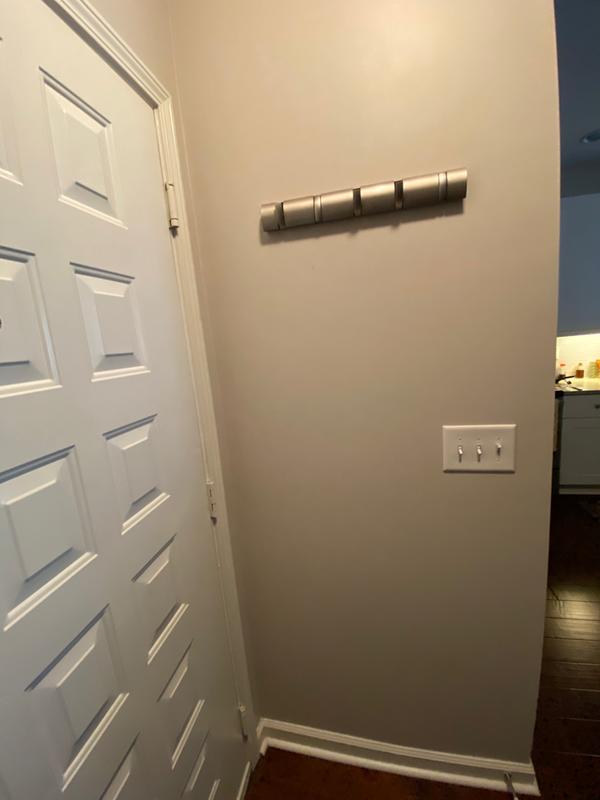 Umbra Flip R 5 Hook Wall Mounted Floating Coat Rack - Tradingbasis