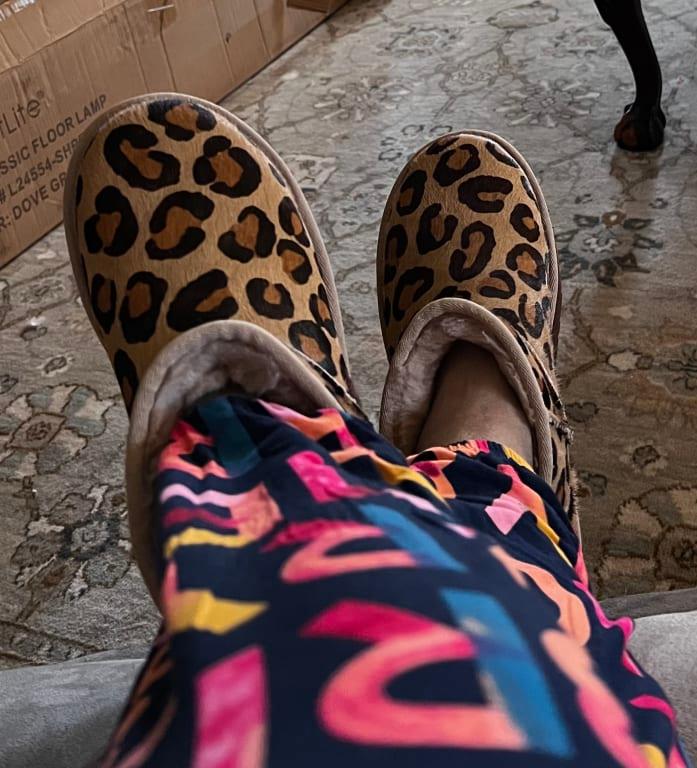 UGG® Classic Ultra Mini Spotty Slip-On Booties - Macy's