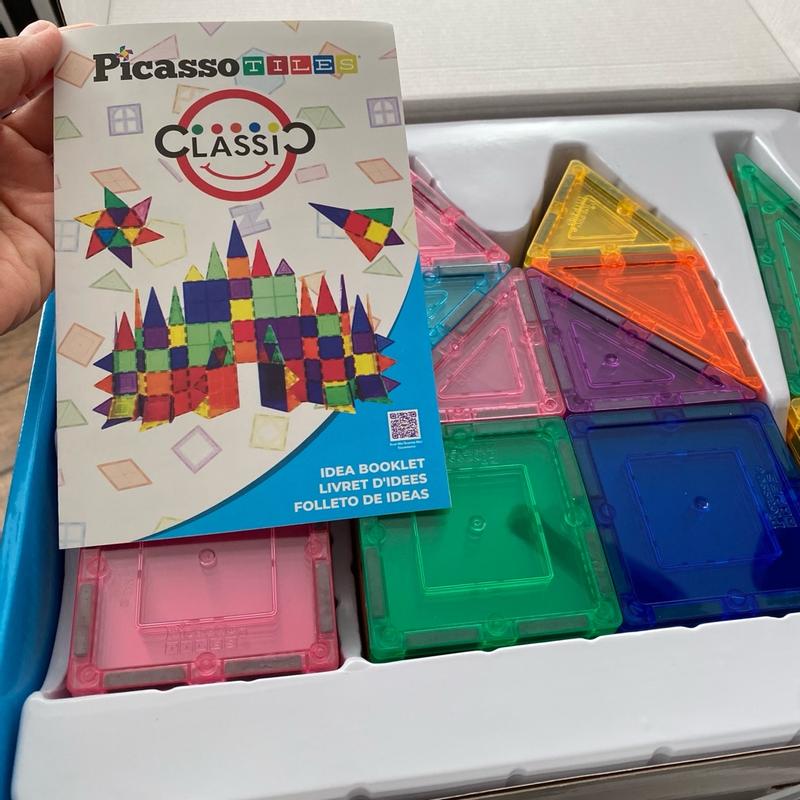 PicassoTiles Magnetic Building Blocks Set, 61 Piece - Macy's