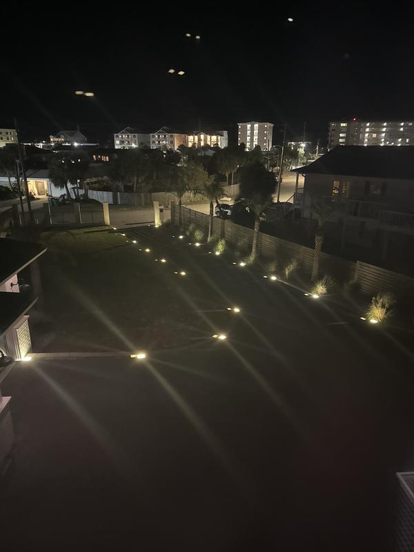 VOLT 60-Lumen 5-Watt White Low Voltage Plug LED Outdoor Paver Light ...