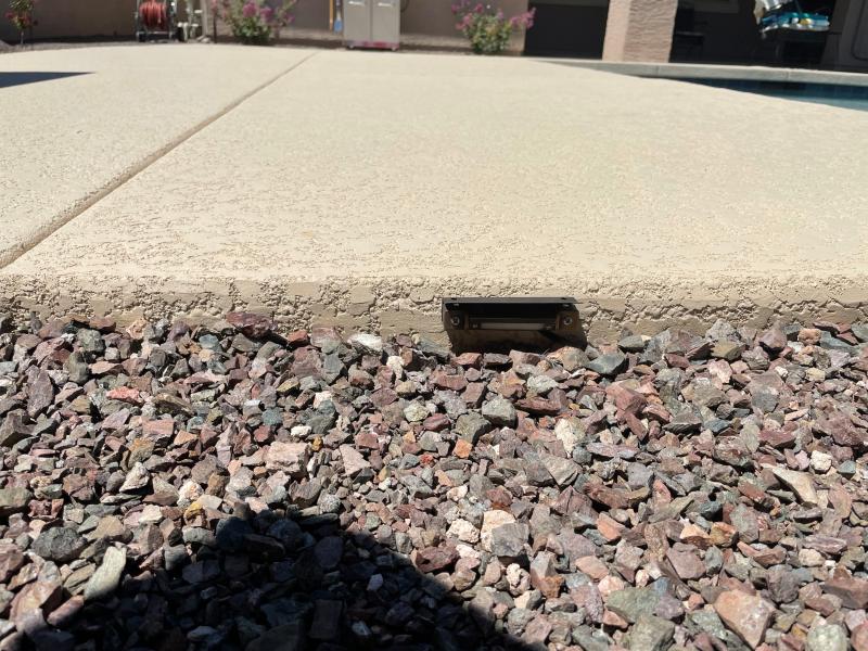 VOLT 15-Lumen 0.5-Watt Bronze Low Voltage Plug LED Outdoor Paver Light ...