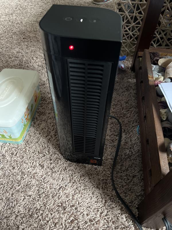 Sharper Image Up to 1500-Watt Ceramic Tower Indoor Electric Space ...