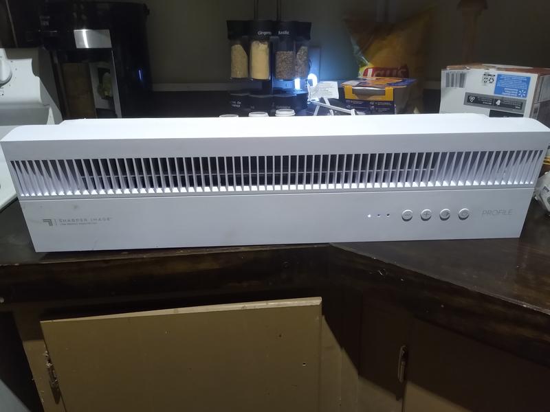 Sharper Image 25.94-in 120 -Volt High Velocity Indoor Black Window Fan ...