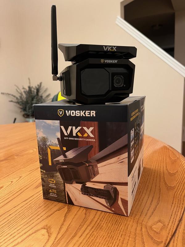 VOSKER VKX Outdoor 1 -Channel 1 -Camera 1080p Solar Bullet Micro SD ...