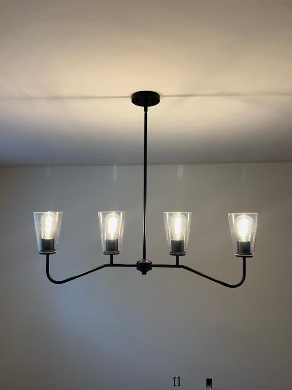 Cascadia Beverly 5-Light Satin Transitional Chandelier H0286 at Lowes.com