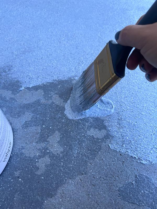 Valspar Master Stone 1-part Base 4, Granite Gray Flakes Acrylic ...