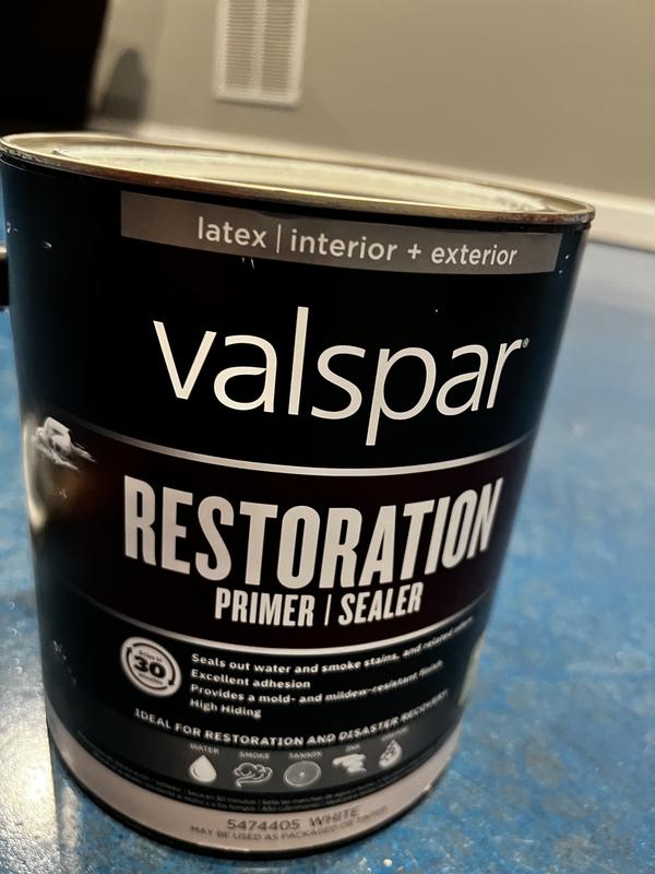 Valspar Restoration Interior/Exterior High Hiding Latex Wall and ...