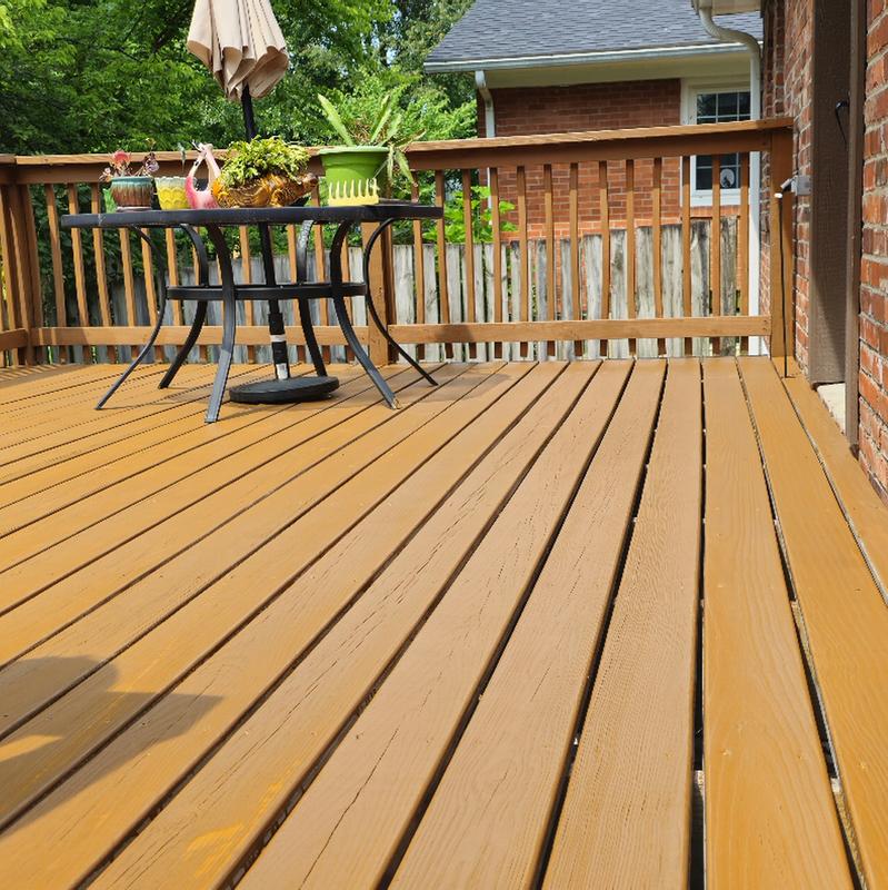 Valspar Pre-Tinted Cedar Naturaltone Semi-transparent Exterior Wood ...