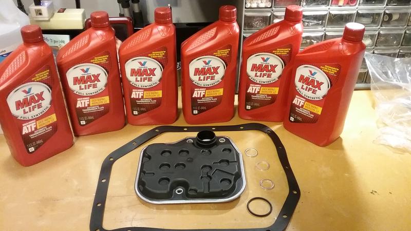 Valvoline MaxLife Multi-Vehicle Automatic Transmission Fluid (ATF) 1 QT ...