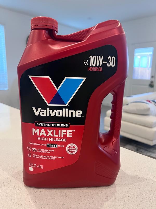 Valvoline MAXLIFE W30 High Mileage Motor Oil at Tractor Supply Co
