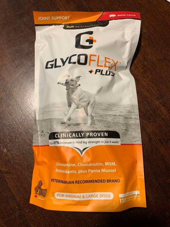 VetriScience GlycoFlex Plus Canine Joint Support Chews for Dogs, Count ...