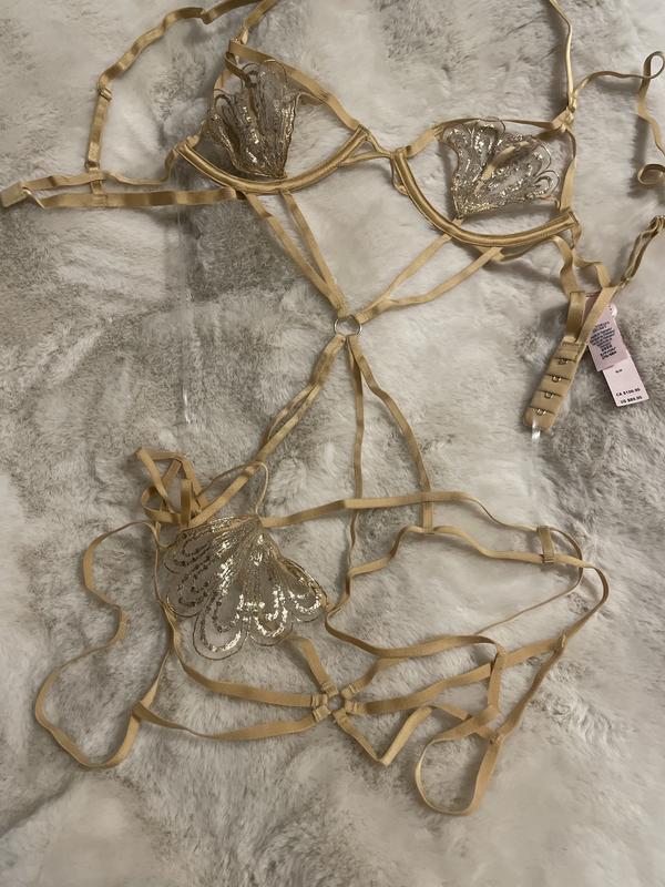Buy Showgirl Embroidery Strappy Teddy, Showgirl Embroidery - Order ...