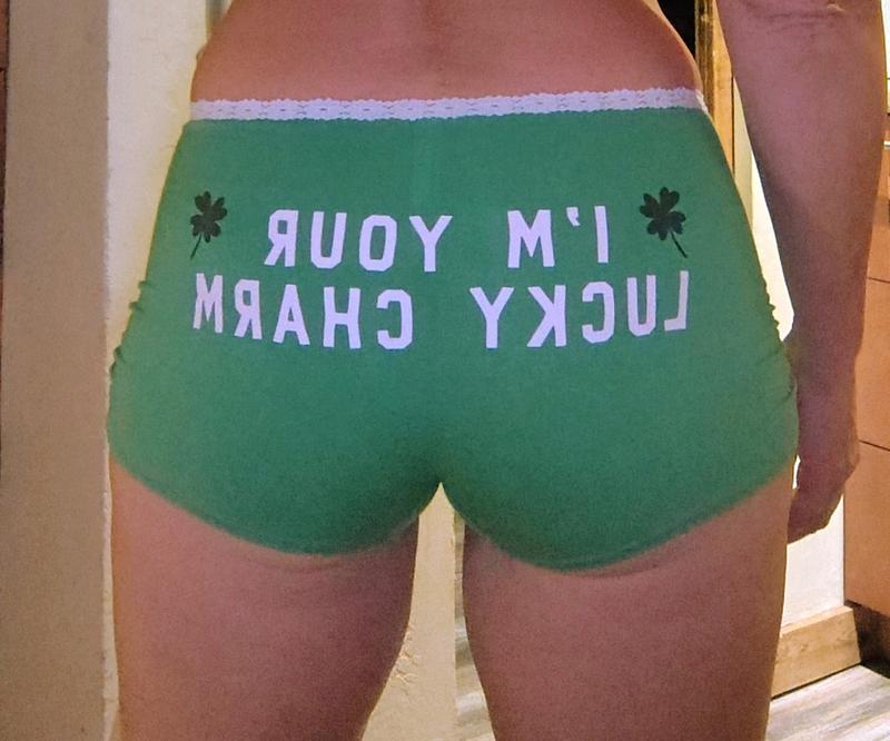 Buy Cotton Dorm Boyshort Panty, Bright Vermillion Doile Print - Order ...
