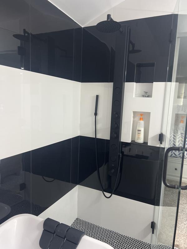 VIGO Orchid 3-Spray Jet High Pressure Massage Shower Panel System with ...