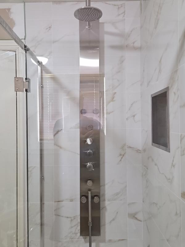 VIGO Orchid 3-Spray Jet High Pressure Massage Shower Panel System with ...