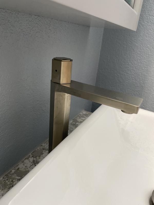 VIGO Cadman Concrete 14 Vessel Rectangular Modern Gray Bathroom Sink ...