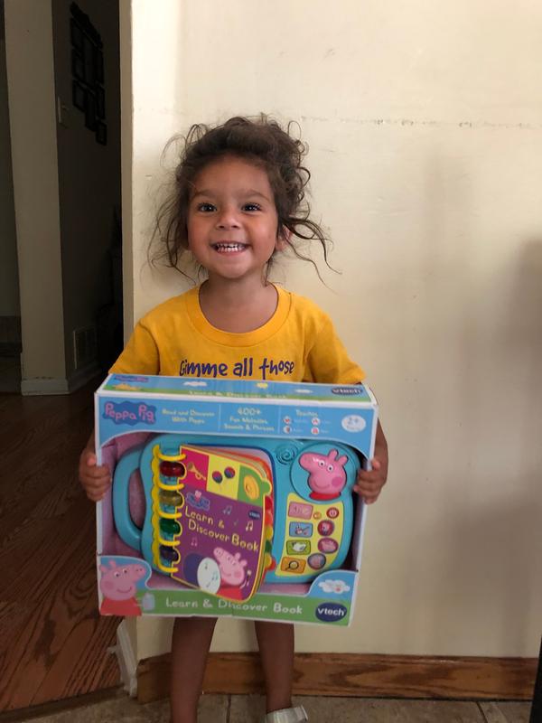 VTech Peppa Pig Learn Discover Book English Edition Toys R Us Canada