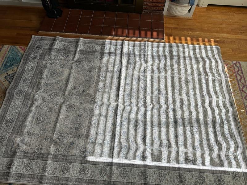 Wyatt & Ash Wyatt and Ash Blue Grey Seta Imagine Printed Chenille 7.1 ...