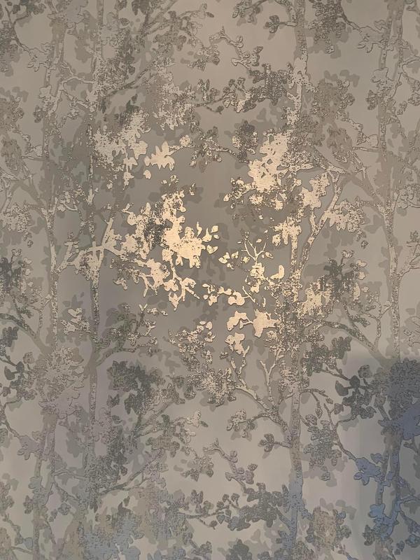 York Wallcoverings Antonina Vella Modern Metals 56.9-sq ft Neutral Non ...