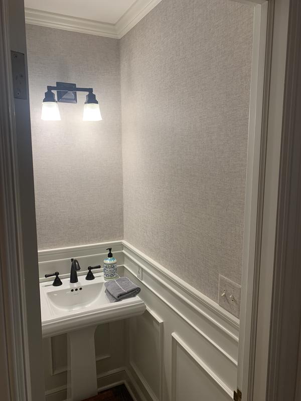 York Wallcoverings Grey Tabby Weave Texture Wallpaper 5018 at Lowes.com