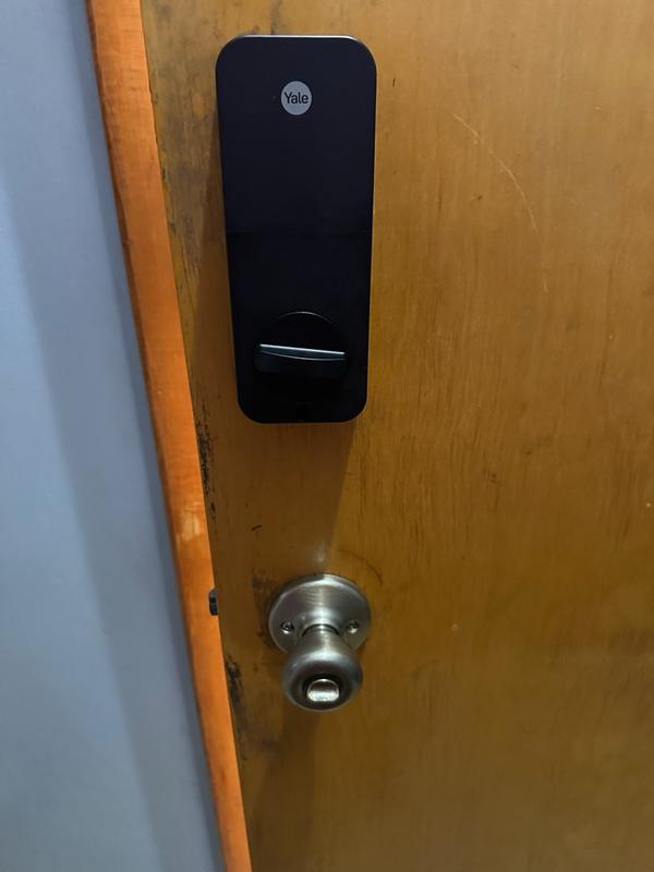 Yale Code Satin Nickel Electronic Deadbolt with Keypad YED210-NR-619 at ...