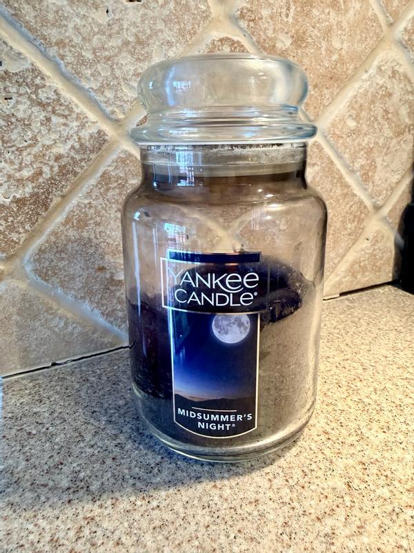 Yankee Candle 1-Wick Midsummers Night Black Jar Candle 1632942 at Lowes.com