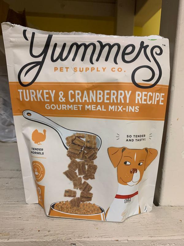 Yummers Turkey & Cranberry Tender Morsels Dog Food Topper, 5 oz. | Petco