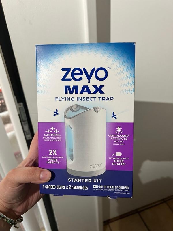 Shop Zevo 24/7 Max Flying Insect Indoor Trap and 4 Count Refills at ...