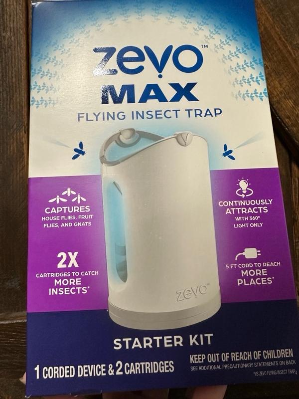 Shop Zevo 24/7 Max Flying Insect Indoor Trap and 4 Count Refills at ...