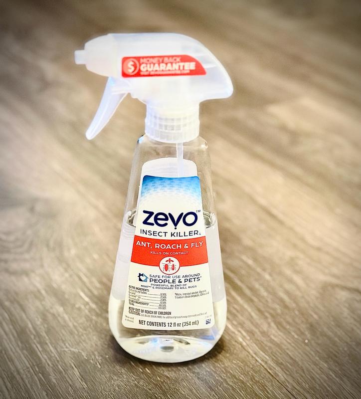 Zevo 12-fl oz Home and Perimeter Indoor/Outdoor Bug Spray 81813501472 ...