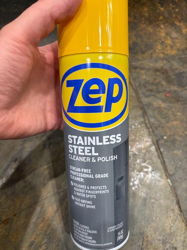 Zep Stainless Steel Cleaner and Polish 14-oz Stainless Steel Cleaner ...