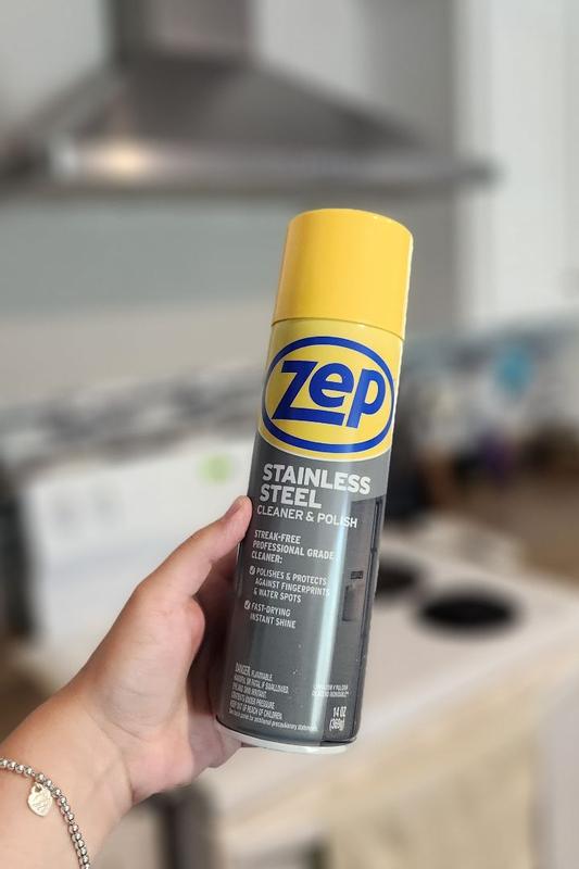Zep Stainless Steel Cleaner and Polish 14-oz Stainless Steel Cleaner ...