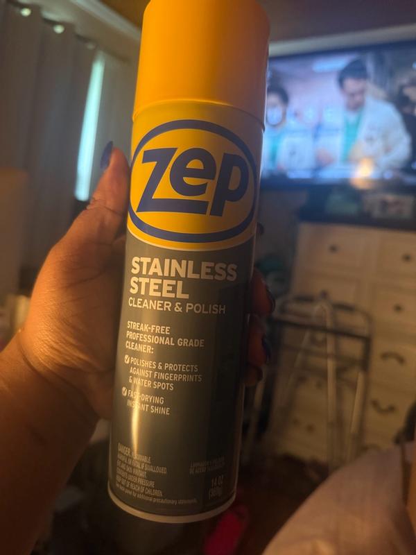 Zep Stainless Steel Cleaner and Polish 14-oz Stainless Steel Cleaner ...