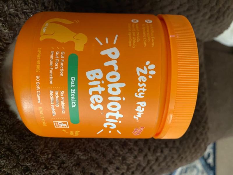 Zesty Paws Chicken Probiotic Bites for Dogs, 11.1 oz., Count of 90 | Petco
