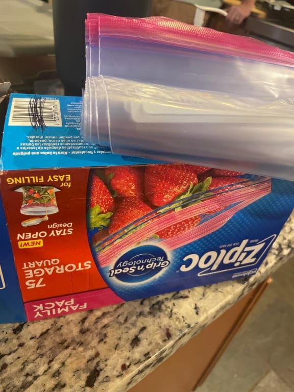 Ziploc Double Zipper Storage Bags, 1 qt., 48-Pack at Tractor Supply Co