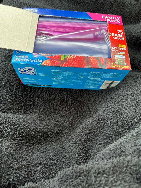 Ziploc Double Zipper Storage Bags, 1 qt., 48-Pack at Tractor Supply Co