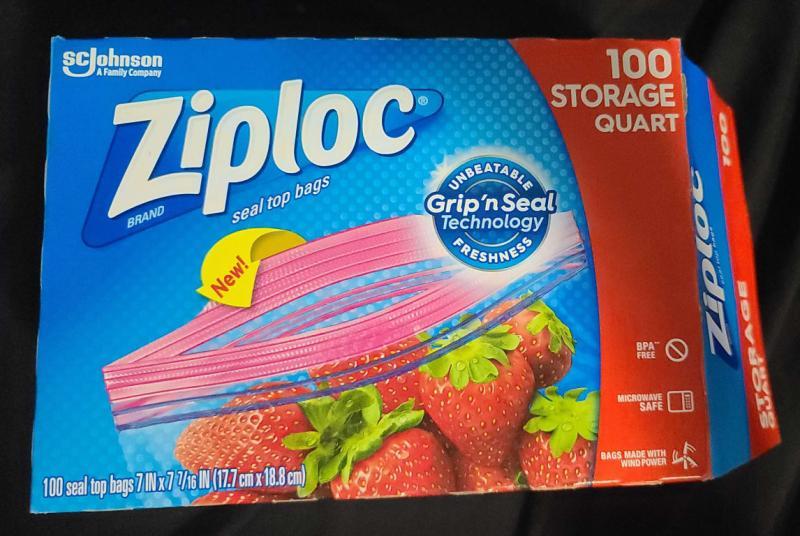 Ziploc Double Zipper Storage Bags, 1 qt., 48-Pack at Tractor Supply Co